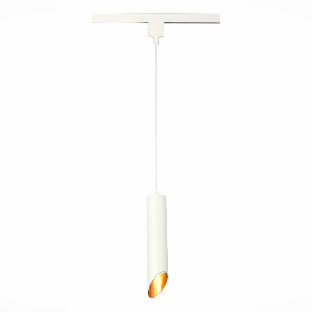 ST152.506.01 ST-Luce Светильник трековый Белый GU10 1*50W IP20 D60xH300 220V Без ламп.