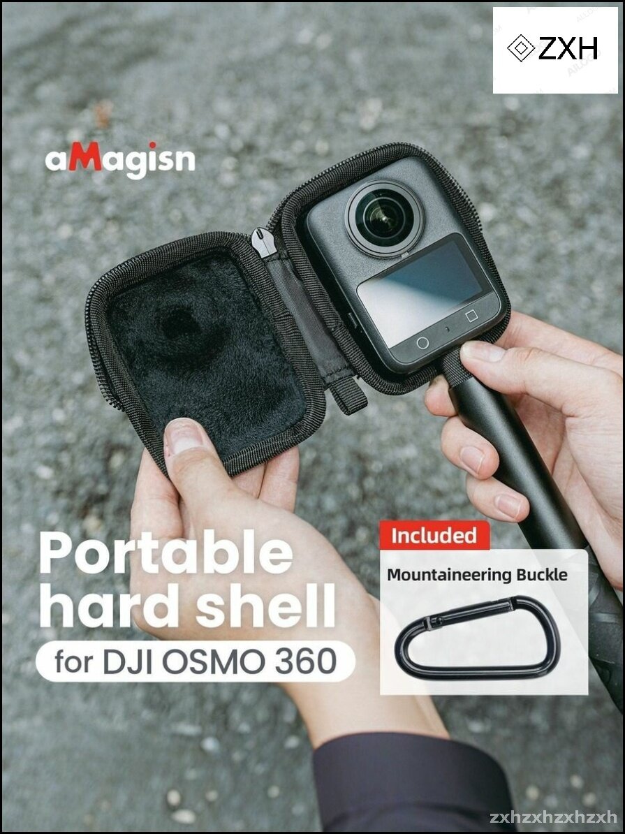 AMagisn Сумка, мини кейс для хранения для DJI OSMO 360, чёрный