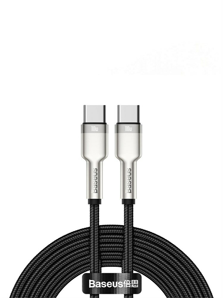 Baseus Кабель Baseus Rapid Charge Type-C - Type-C 100W 2м CATJK-D01 Черный