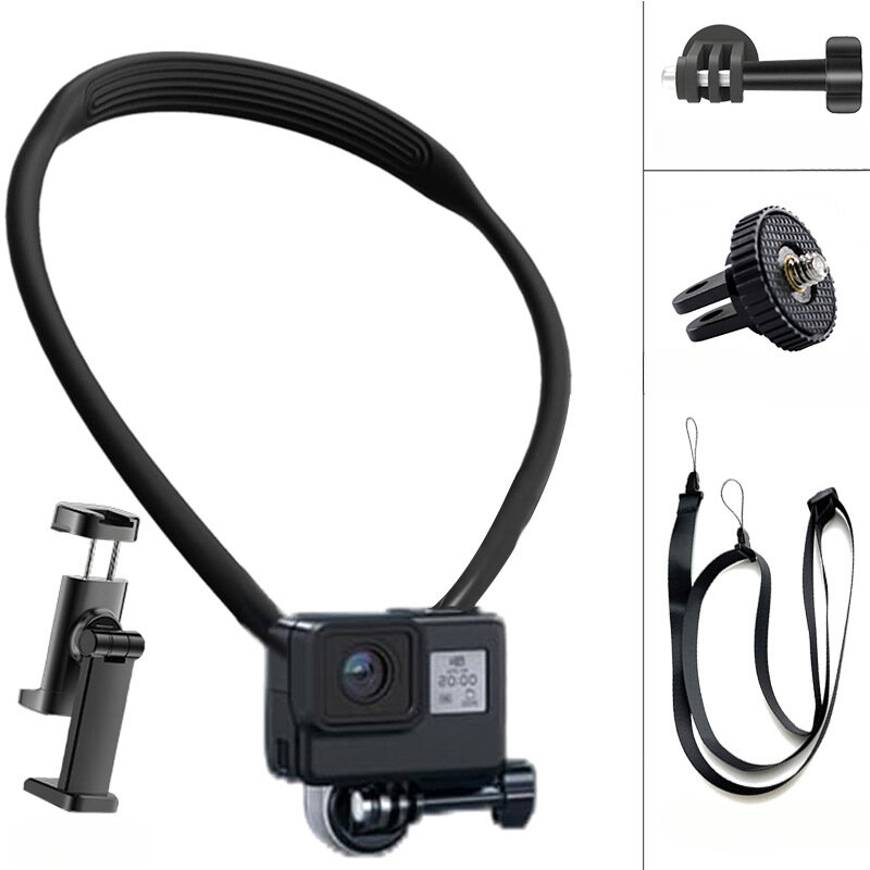 Магнитный держатель для телефона на шею/грудь — идеально для рыбалки и съемки от первого лица! Совместим с экшн-камерами, обеспечивает стабильность и комфорт. Легкий, прочный и универсальный, ваш надежный компаньон для активного отдыха.