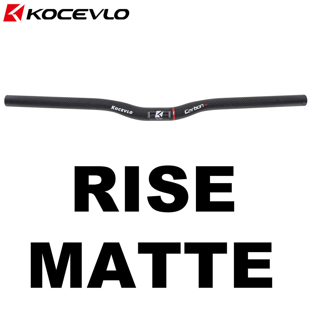 Руль Kocevlo BMX, складной, углеродное волокно, матовый, 25.4x540/580мм