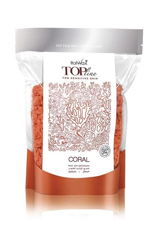 Italwax Воск горячий пленочный Top Line Coral гранулы ITALWAX 750 г