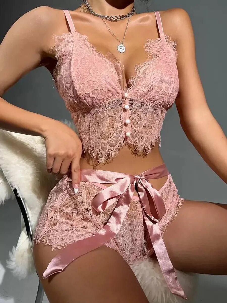 Нижнее белье комплект кружевное