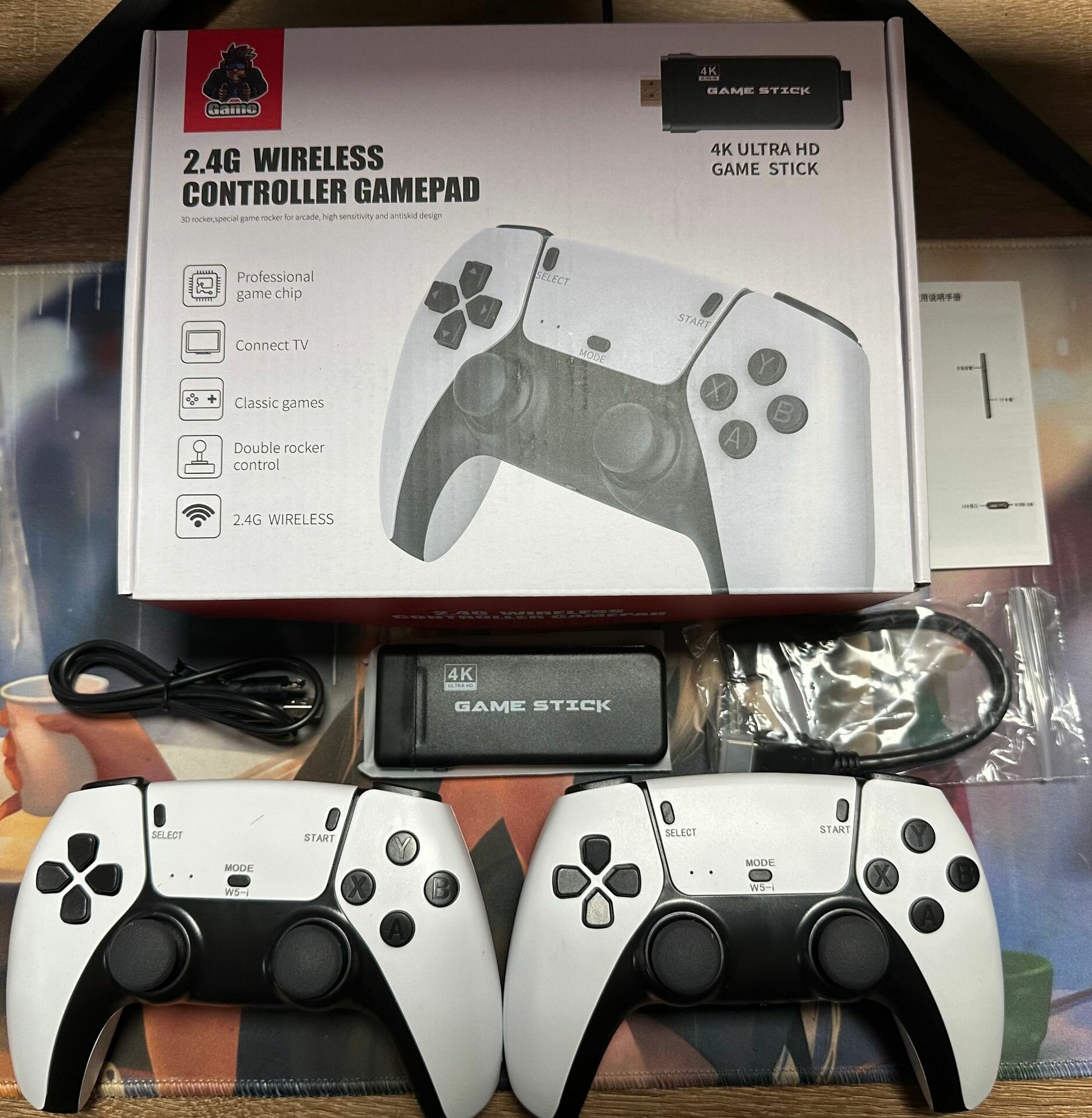 Игровая консоль M8Pro HD, ТВ HDMI, ретро, домашняя, беспроводная, с двумя джойстиками, PS1, аркада, U Treasure, кросс-бордер