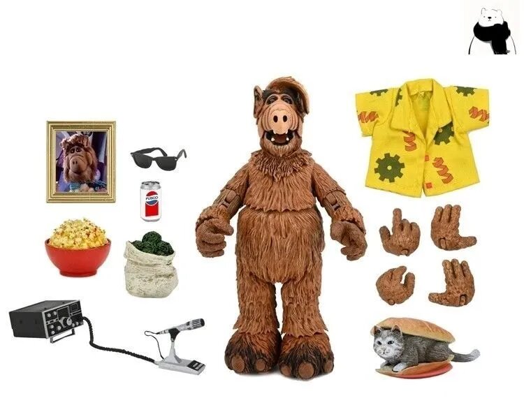 Коллекционная фигурка "NECA" с аксессуарами "Альф"/ALF Ultimate action figure NECA ALF TV Series