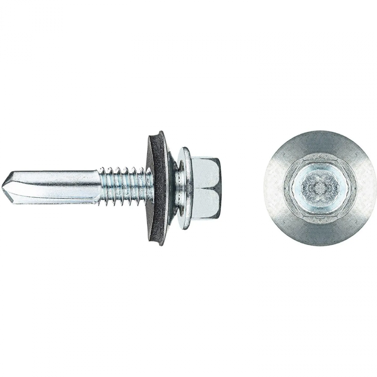 Саморезы кр. оцин КРс ZP 5,5х25 удл. сверло 50шт/уп-контейнер Zitar (142300) 2374977