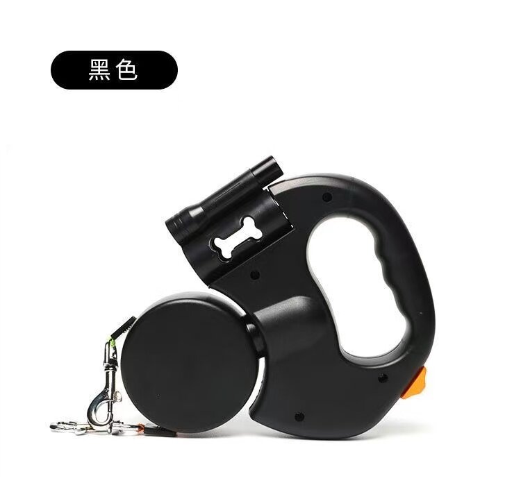 Поводок-рулетка для двух собак, автоматический, устойчивый к