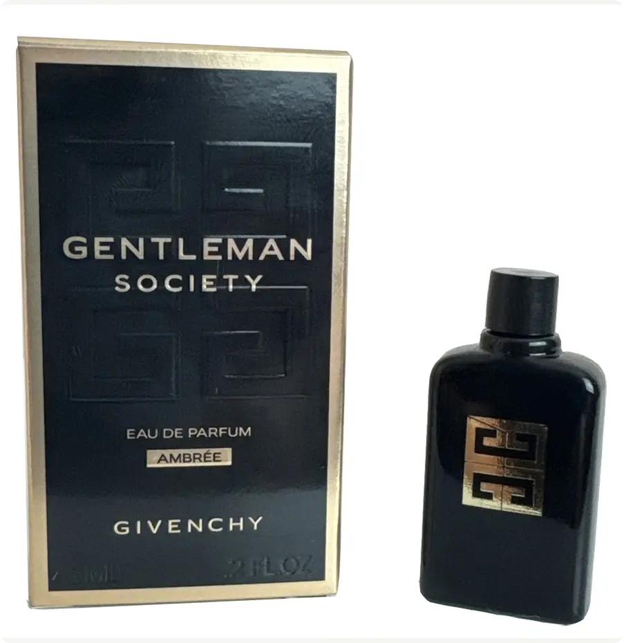 Мужская парфюмерная вода Givenchy Gentleman Society Ambree 6 мл миниатюра Miniature