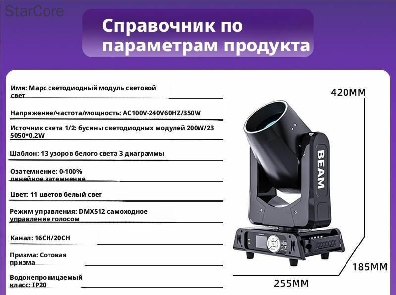 Световой сценический прибор