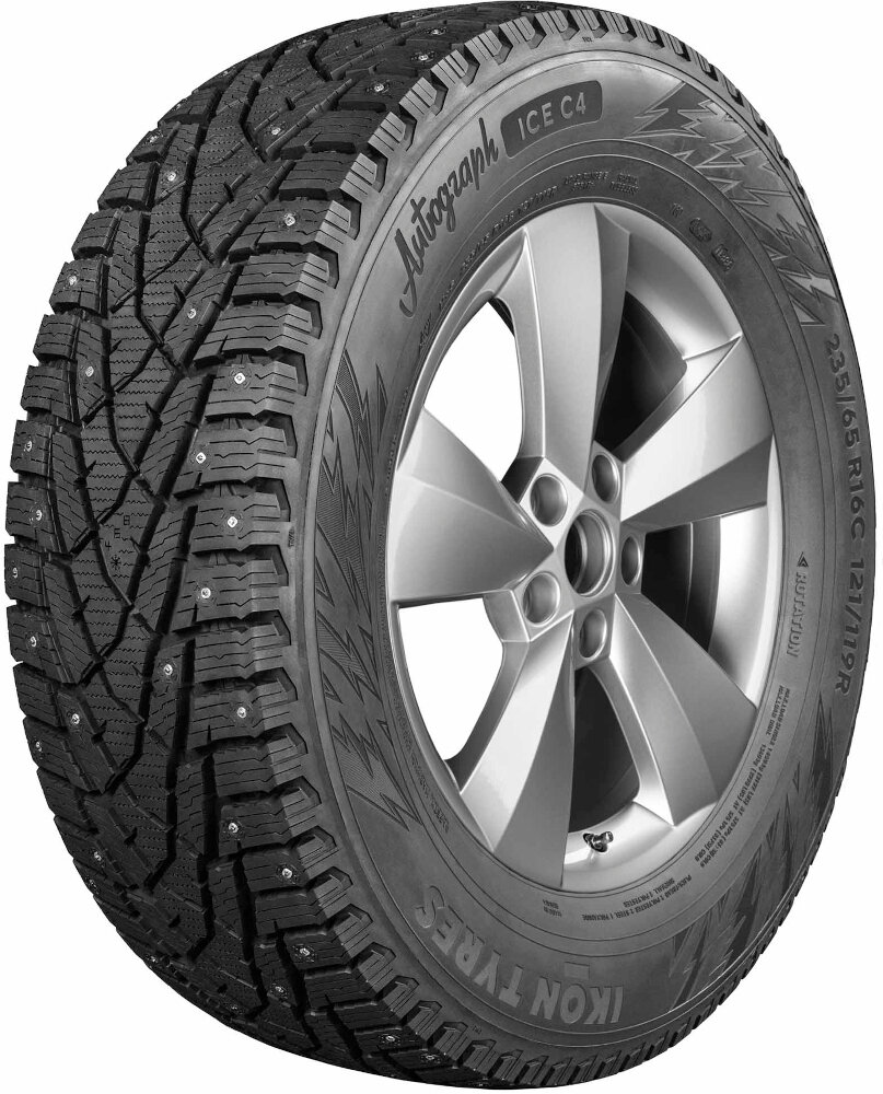 Ikon Autograph Ice C4 195/70 R15C 104R (шип)