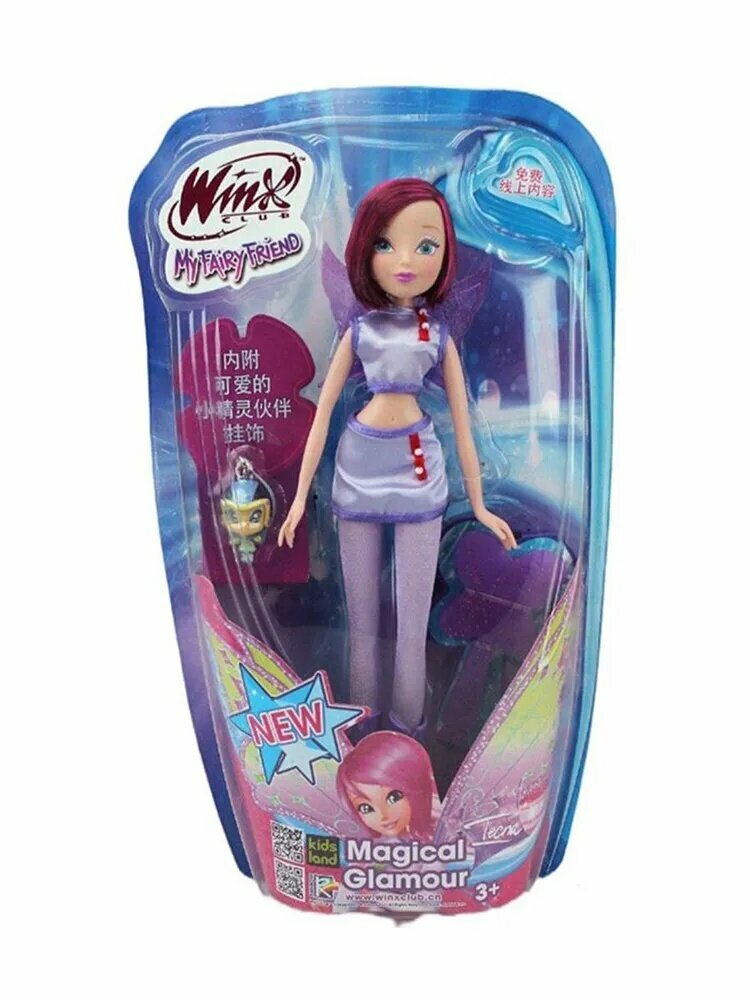 Witty Toys My Fairy Friend Fashion Doll / Коллекция Кукол С Героями Детских Мультфильмов, С Модными Моделями Крыльев И Аксессуарами-расческами, Подходит Для Девочек В Возрасте От3Лет И Старше