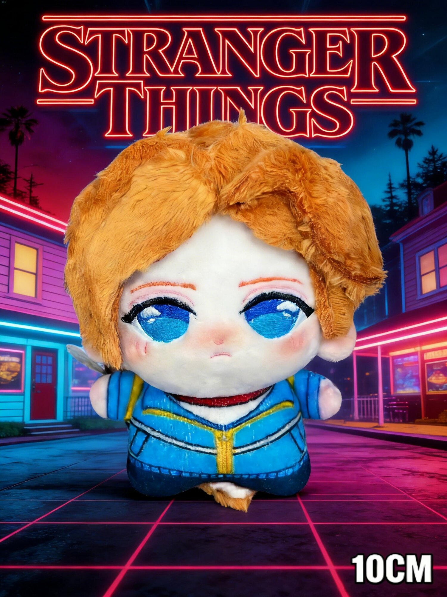 Мягкая игрушка очень странные дела макс 10cm/stranger things Max Plush toy/осд