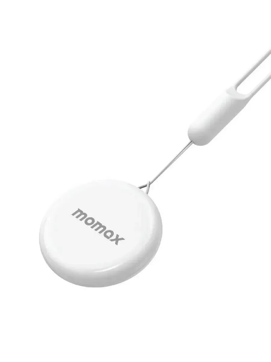GPS-трекер MOMAX Pinpop Find My Locator, Bluetooth-соединение, белый — фото 1