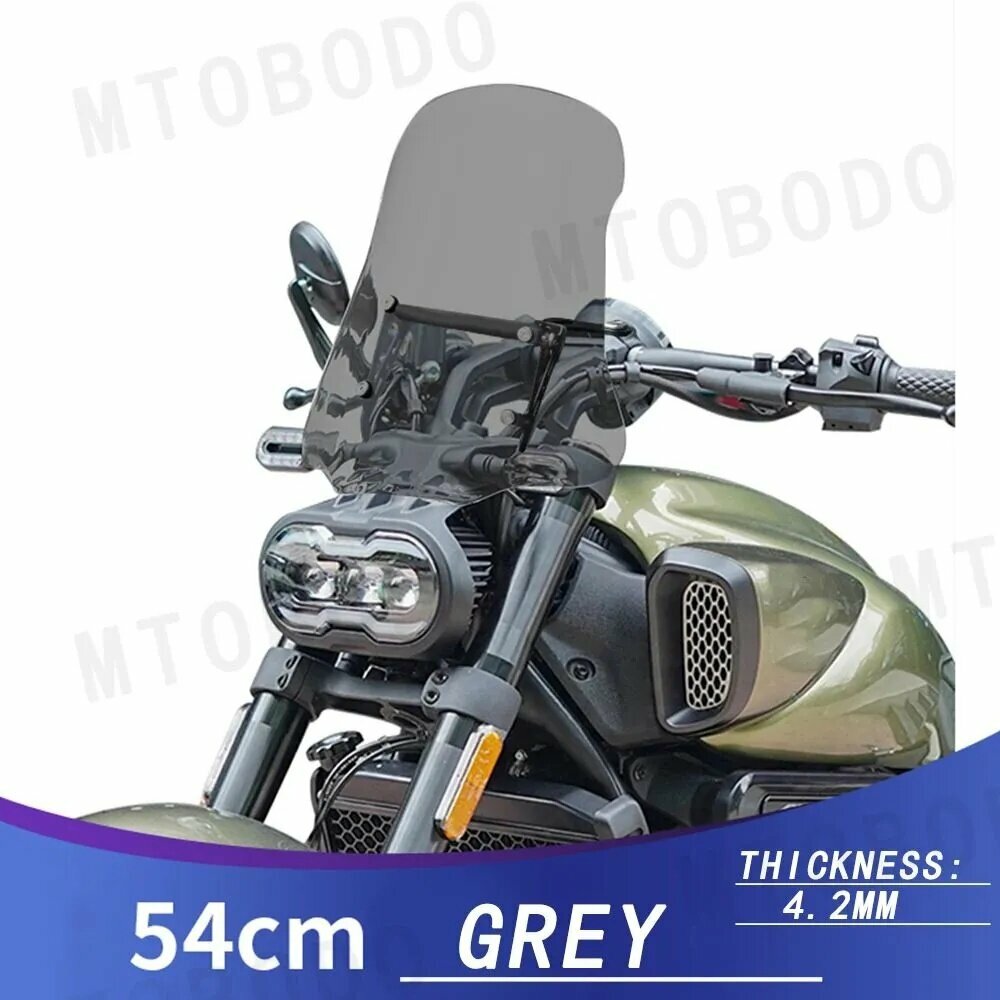 Для LONCIN VOGE CU525 UE Лобовое стекло и навигационная подставка