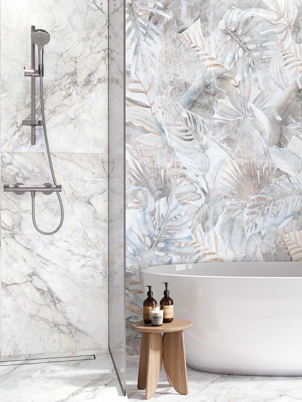 Керамогранит Багамы Каррара / Bahamas Carrara 1200x600мм Матовая