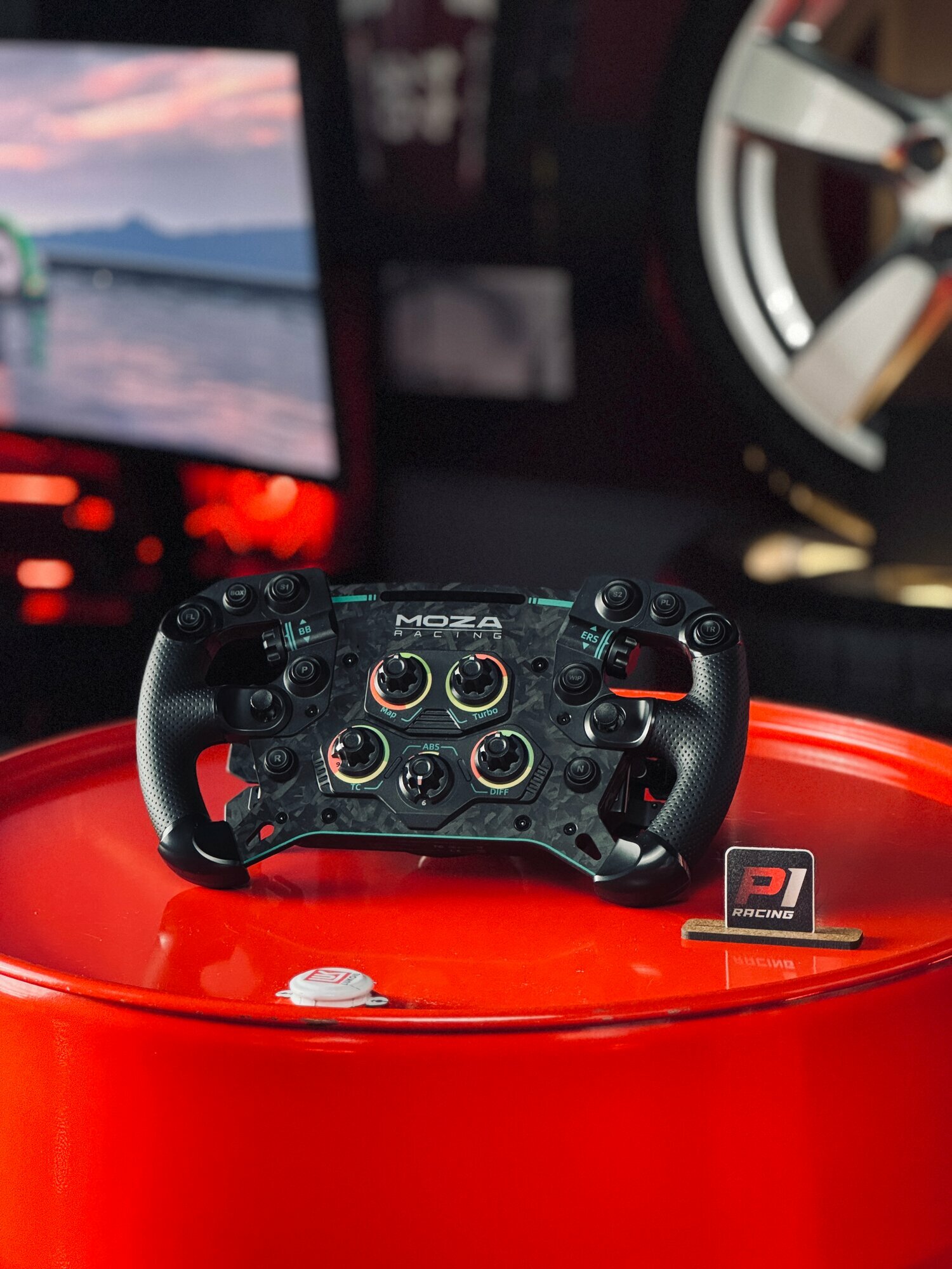 Штурвал Moza GS V2P, для ПК, программируемые клавиши, для баз Moza