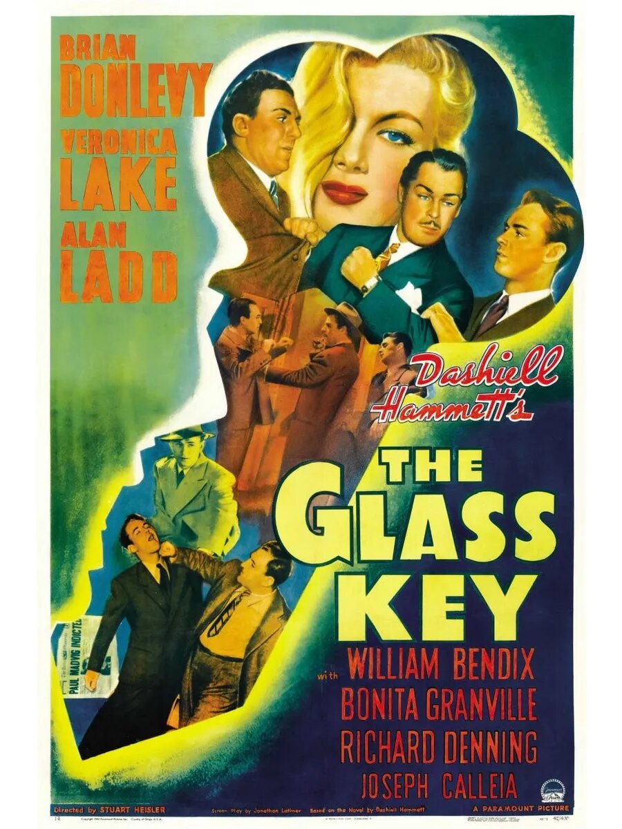 Стеклянный ключ (1942) (DVD-R)