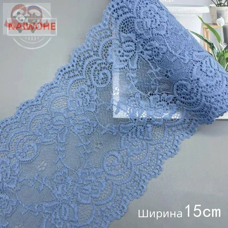 Кружево эластичное для рукоделия DIY на батисте