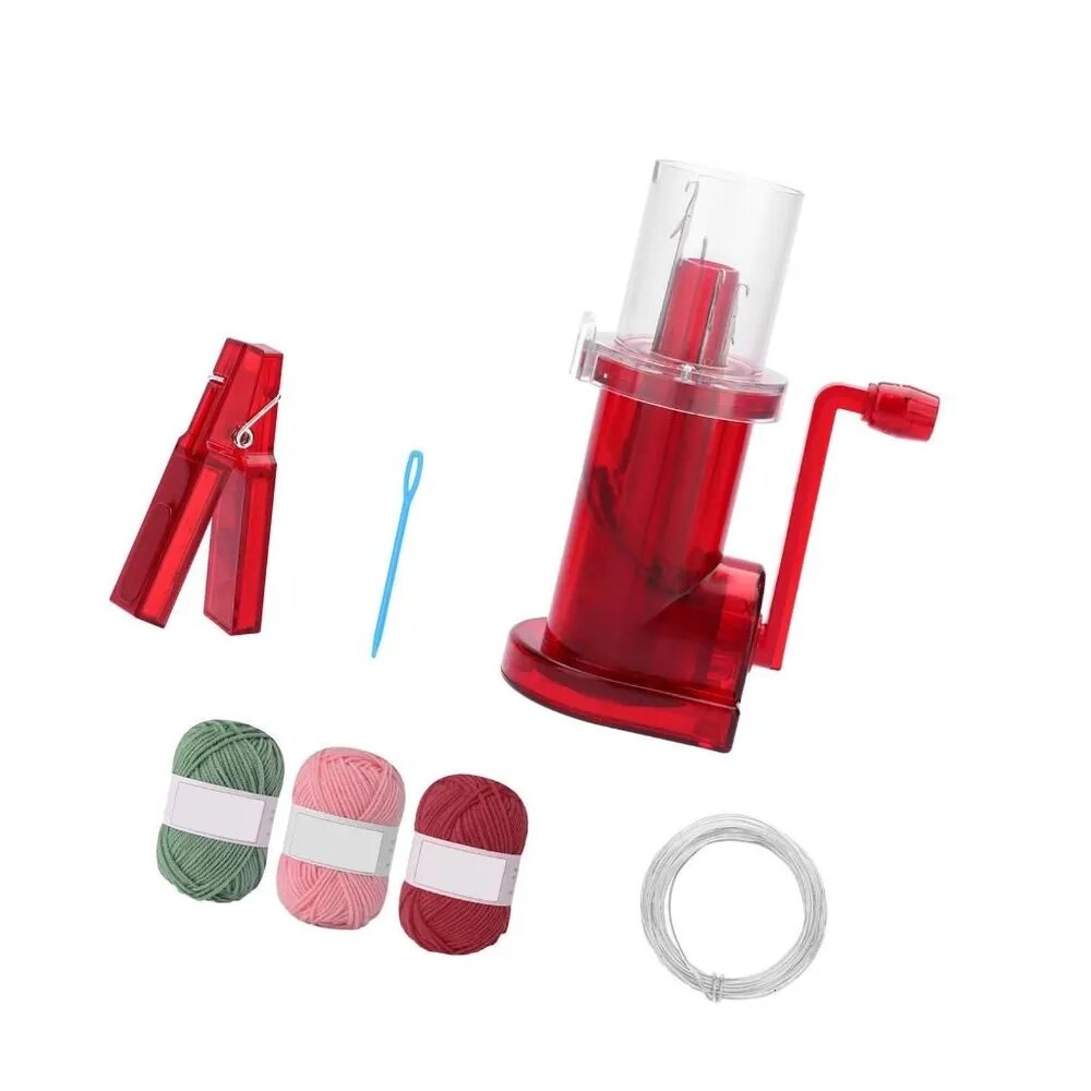 Ручная вязальная машина для вязания шнура с иглой для пряжи для браслетов