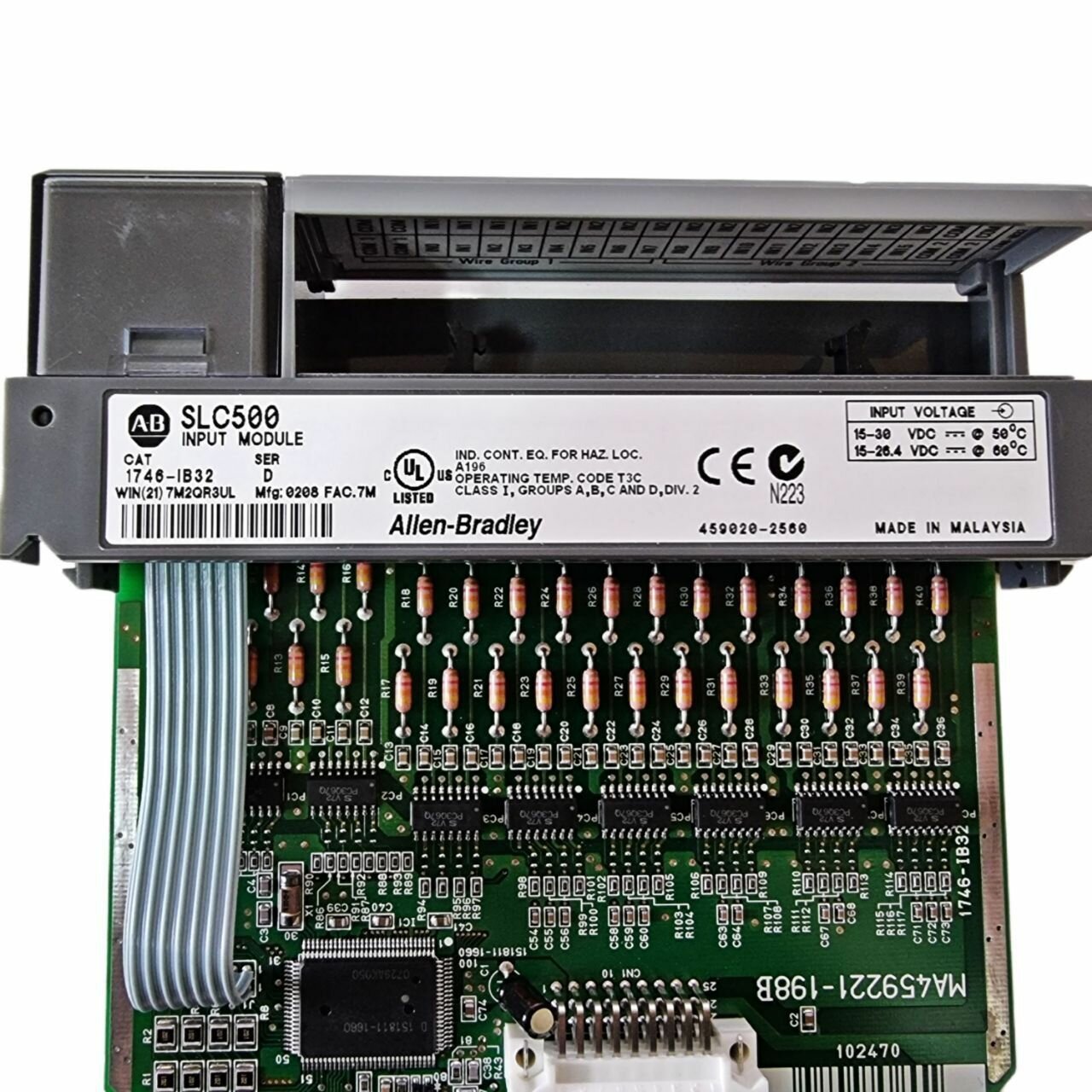1746-IB32 Ser D входной модуль DC-SINK Allen Bradley Siemens