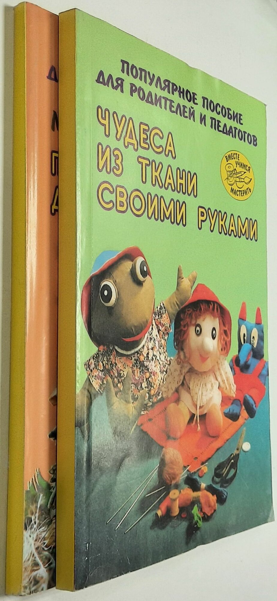 Природные дары для поделок и игры. Чудеса из ткани своими руками. (комплект из 2 книг)