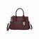 Сумка MICHAEL KORS, фактура тиснение, коричнево-красный