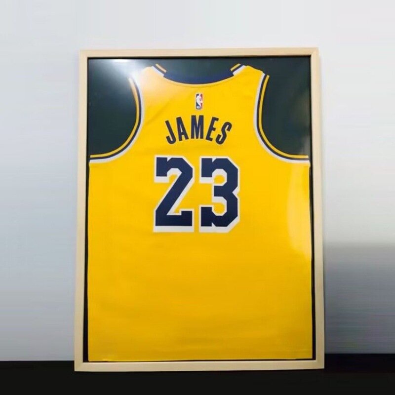 Фоторамка для джерси NBA, настенное крепление, баскетбол, теннис, памятная коллекция, дисплей для подписей, рамка для одежды