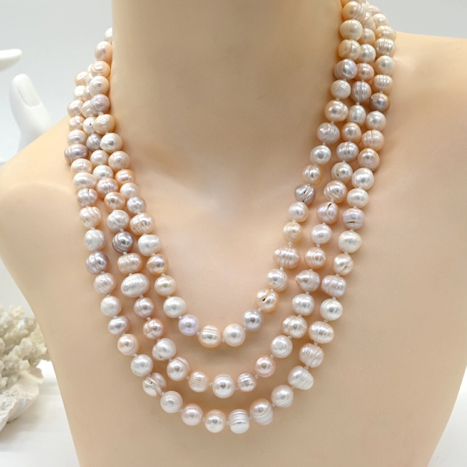 Бусы Радуга Камня