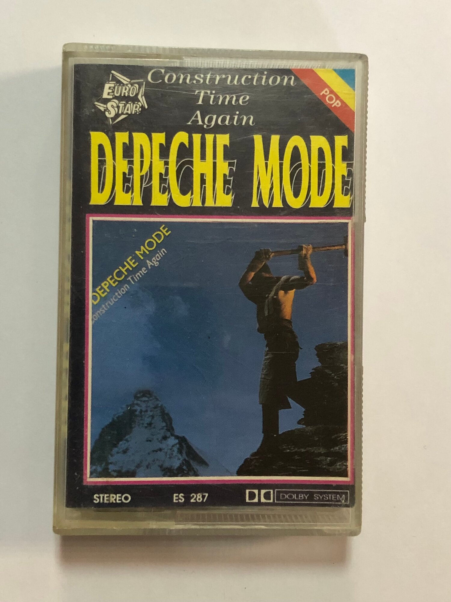 Аудиокассета Depeche mode “Construction time again”