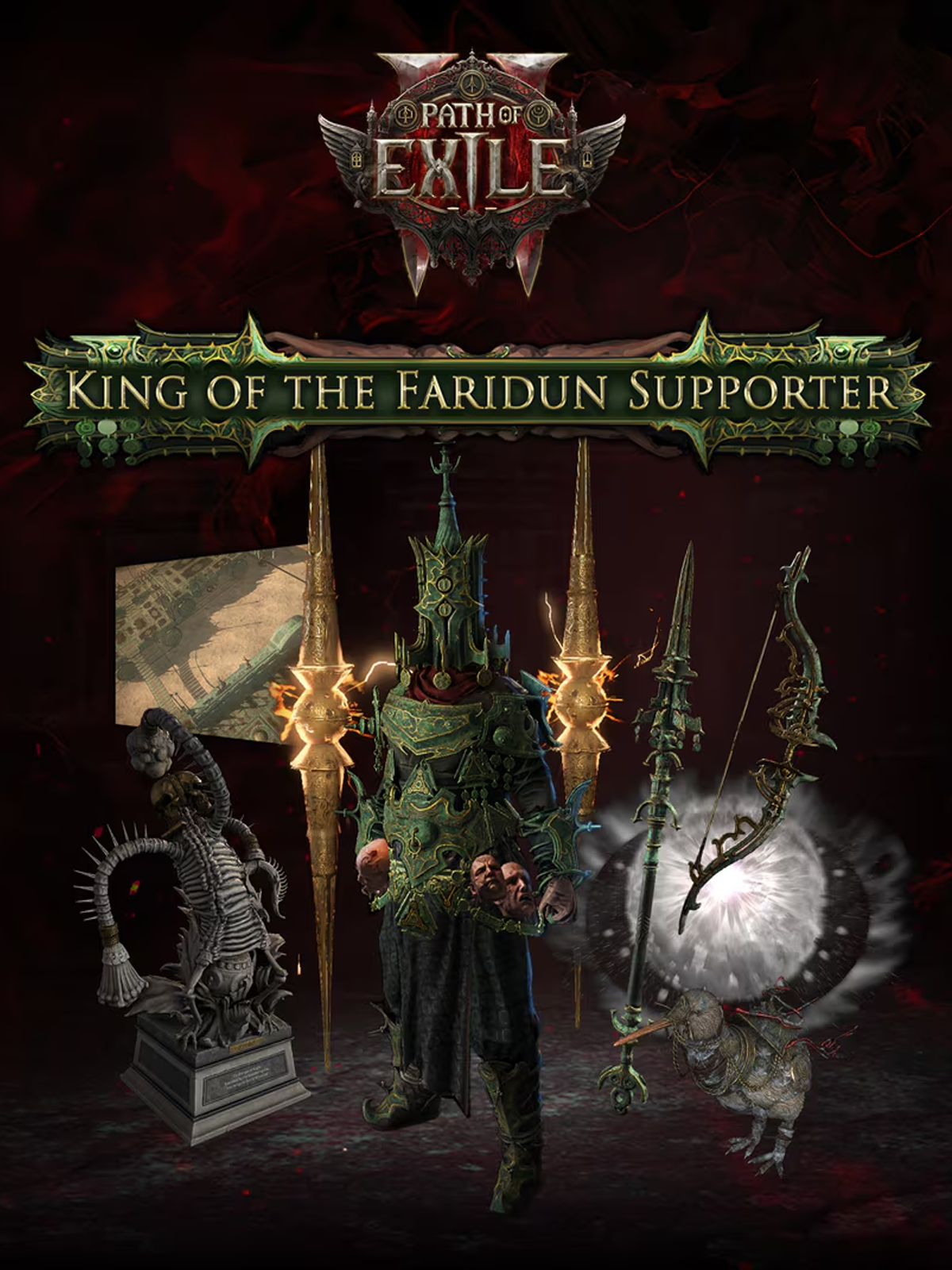 Дополнение Path of Exile 2 King of the Faridun Pack цифровой код для PC(ПК) Рус яз Steam подарок Казахстан