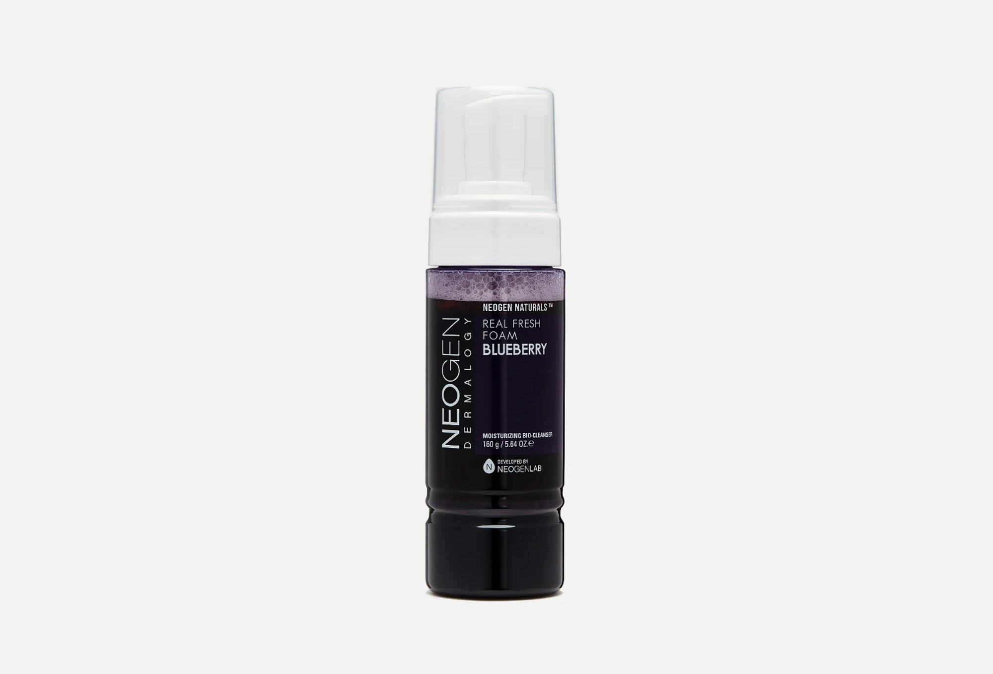 Пенка для умывания Neogen "REAL FRESH FOAM", с экстрактом черники, 160 г