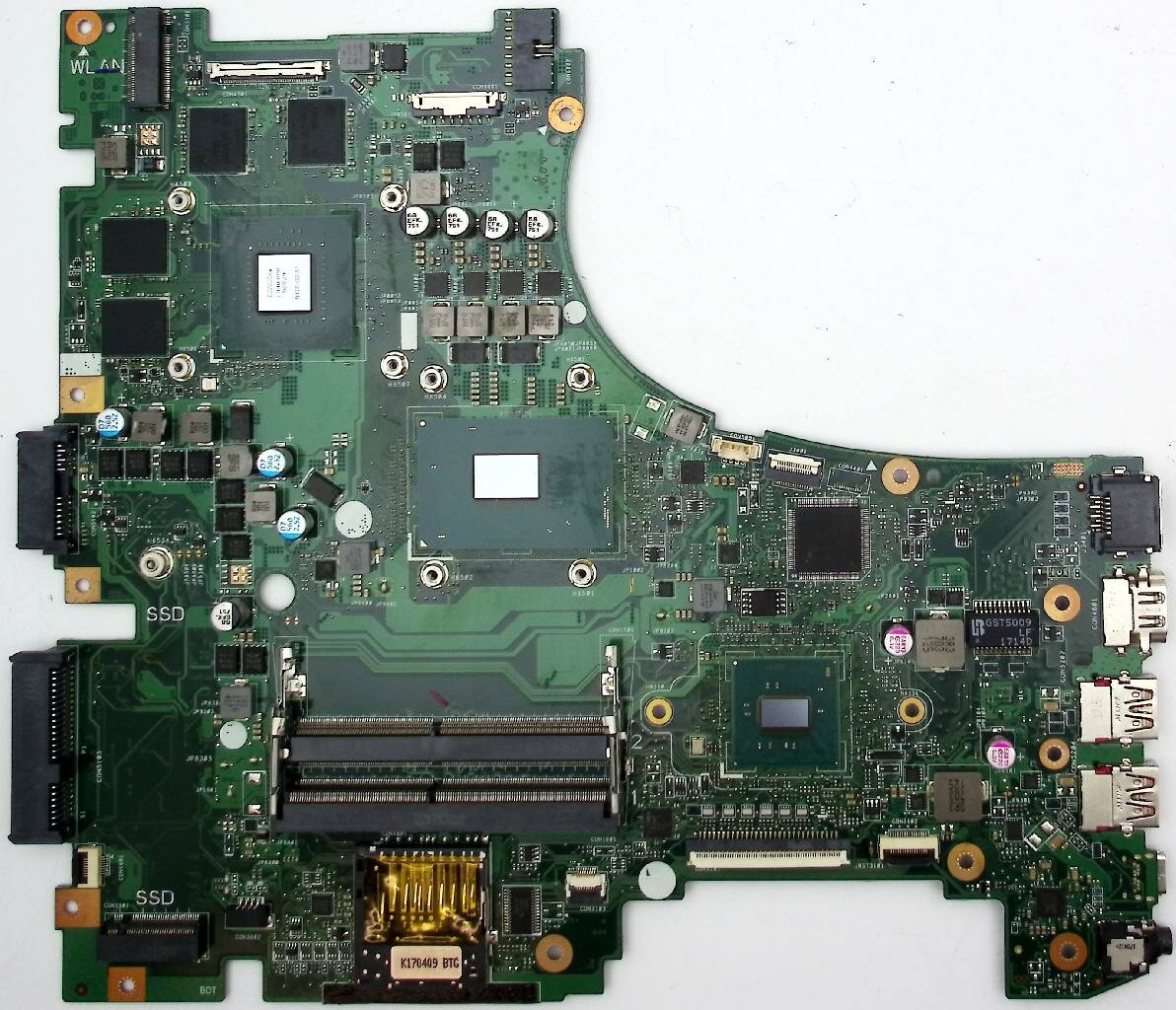 Материнская плата ASUS GL553VD i5-7300HQ(21830)
