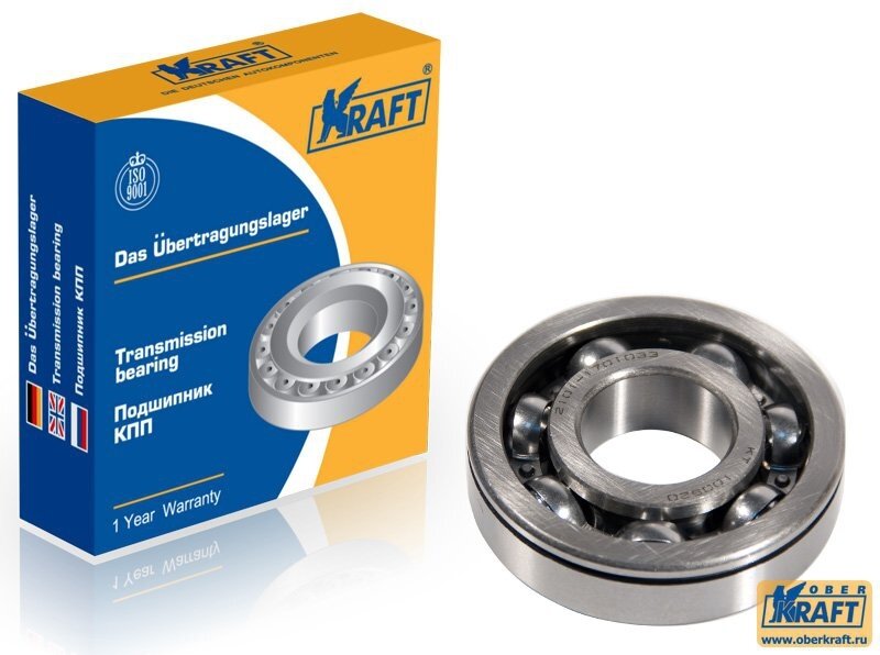 Подшипник КПП ВАЗ 2101 первичного вала 50706/615722 (KRAFT) KT 100520