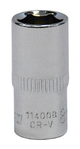 Головка 8мм 1/4" 6 гранная (Ombra) 114008