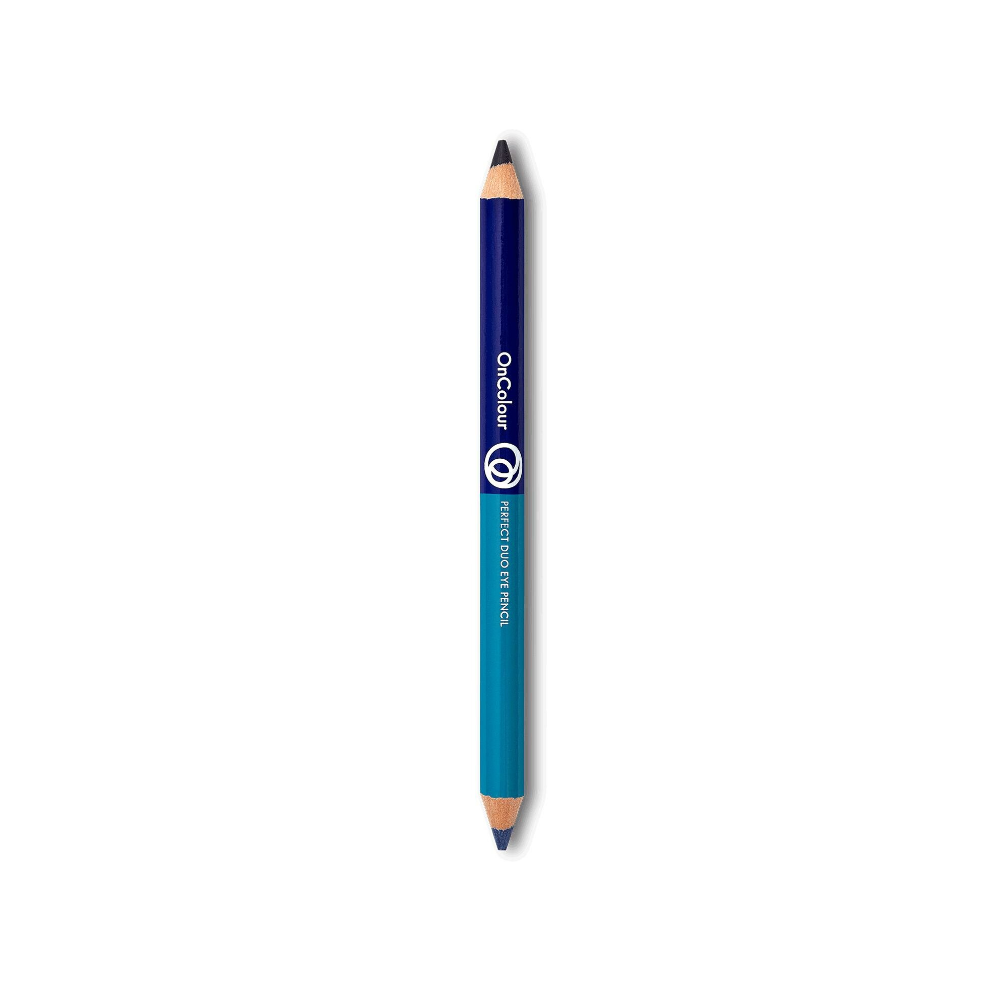 Двусторонний карандаш для глаз OnColour, сапфир и океан, 1,5 гр