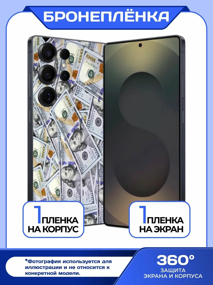 Пленка на экран и корпус для Galaxy S24 Ultra