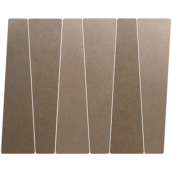 Керамогранит Equipe Bamboo 32458 Коричневый Матовый 5,6x22,4 см