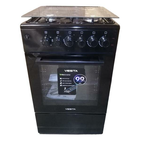 Комбинированная плита Vesta Valencia VKE 50 10-E черная