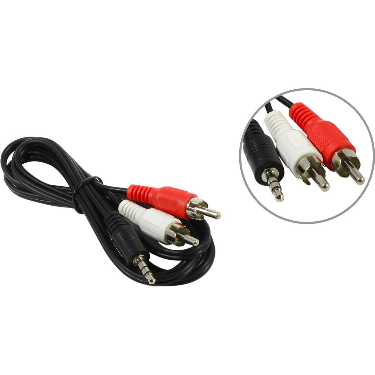 Cablexpert Кабель Jack3.5-M --> 2RCA-M 1.5м