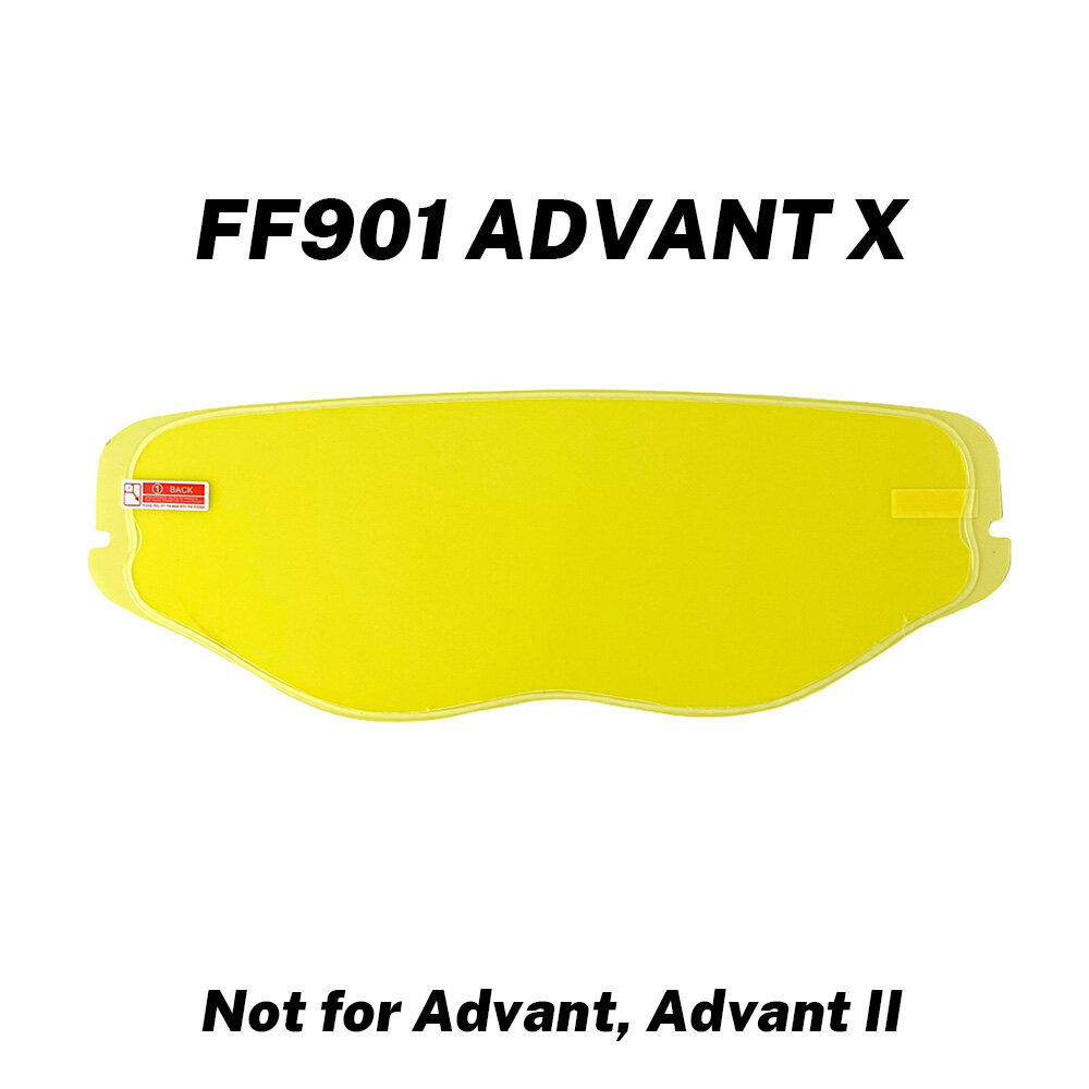 Антифог плёнка FF901 для визора LS2 ADVANT X — аксессуар для мотоциклетного шлема быстрая установка и лёгкое снятие