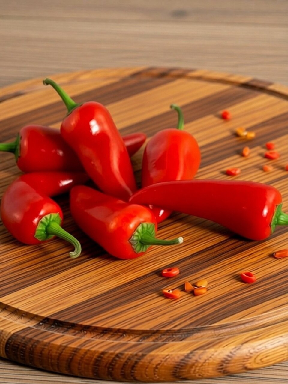 Семена Острый Кустовой красный перец Fresno (Фресно), 10 семян