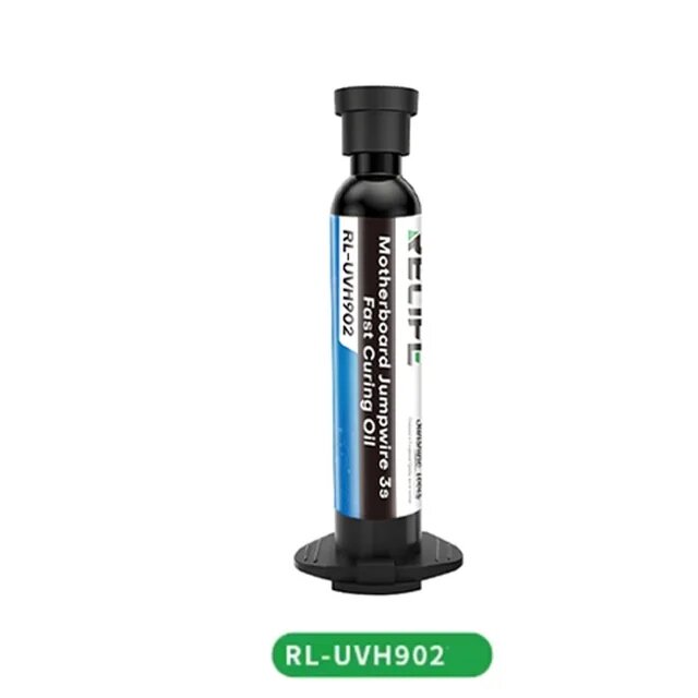 Защитный лак (маска) для плат Relife RL-UVH902 3S, 10ml, прозрачный (быстросохнущий)
