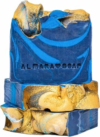 Твердое мыло Almara Soap Fancy Blueberry Jam, синий, 100 г