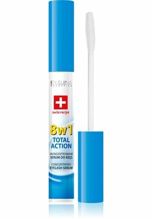 Сыворотка Eveline Cosmetics Total Action для ресниц, 10 мл