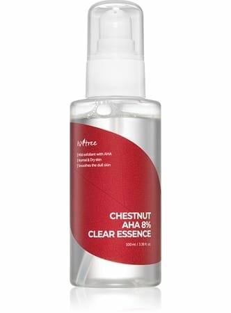 Эссенция для ухода за кожей isntree clear skin 8% aha essence, 100 мл