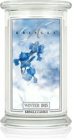 Свеча ароматическая Kringle Candle Winter Iris, унисекс, 624 г, зимний ирис