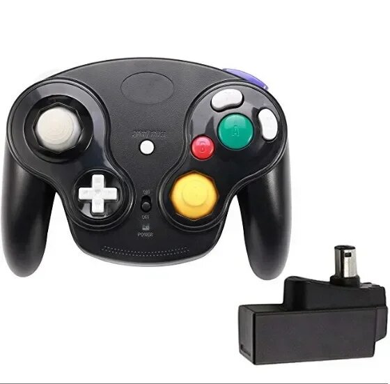 Беспроводной геймпад для Nintendo GameCube, Black