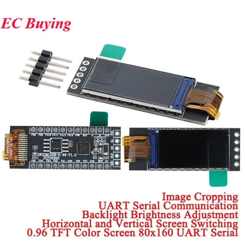 0.96" IPS Bare Screen LCD — фото 1