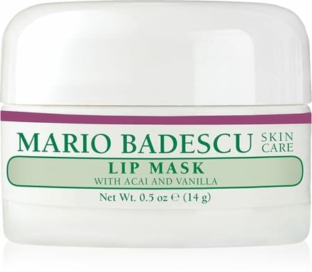 Бальзам для губ Mario Badescu Lip Mask with Acai and Vanilla, 14 г, ванильный