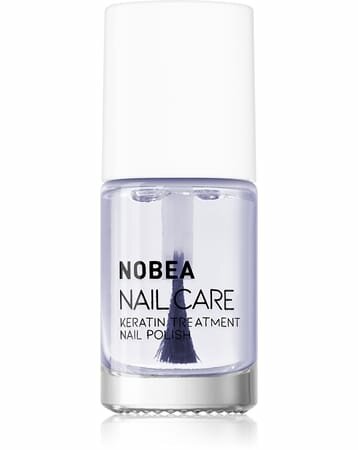 Лак для ногтей Nobea Nail Care Keratin Treatment, прозрачный, 6 мл